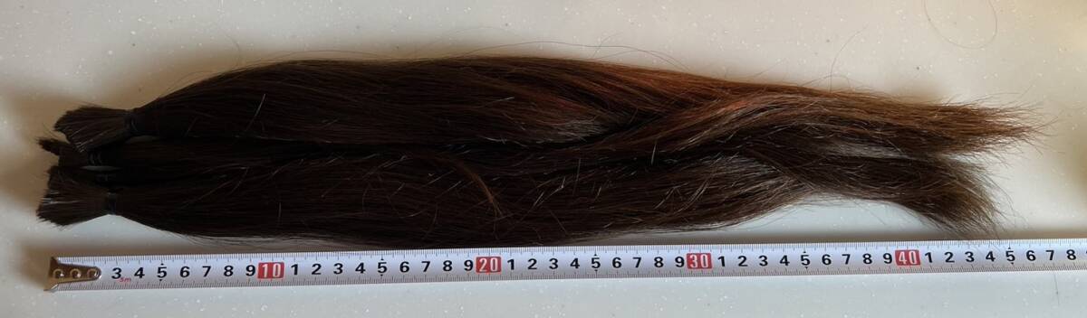 Yahoo!オークション - 毛束 髪束 44cm 79g