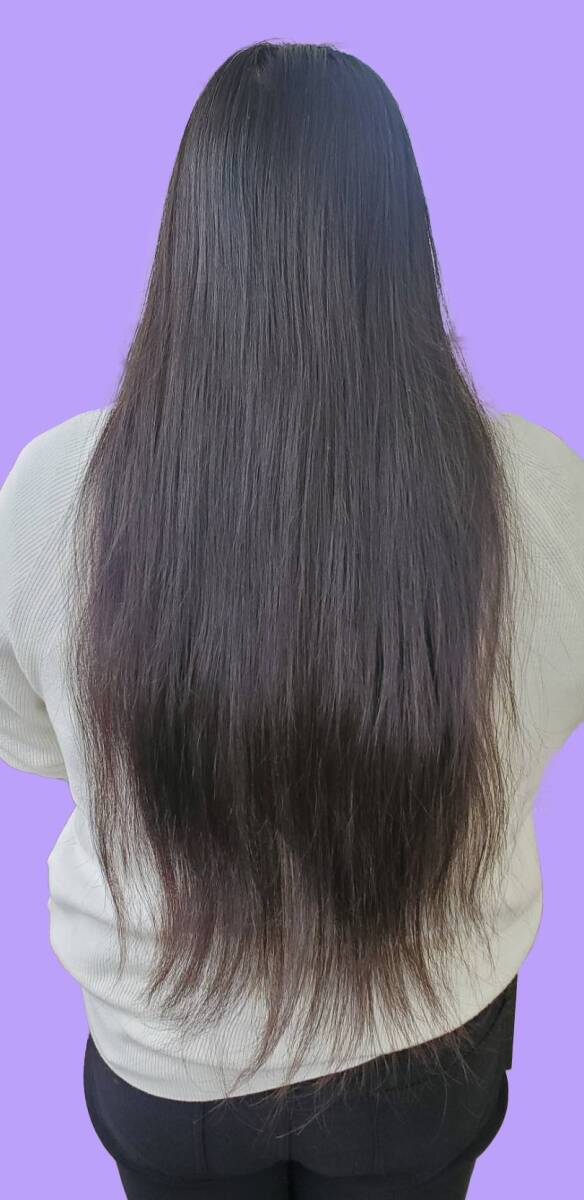 Yahoo!オークション - 毛束 髪束 52cm 59g