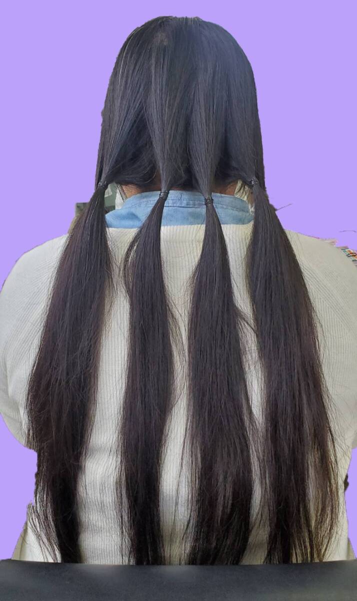 Yahoo!オークション - 毛束 髪束 52cm 59g