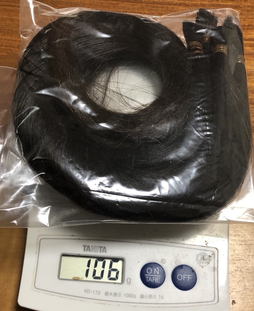 Yahoo!オークション - 毛束 髪束 51cm 106g