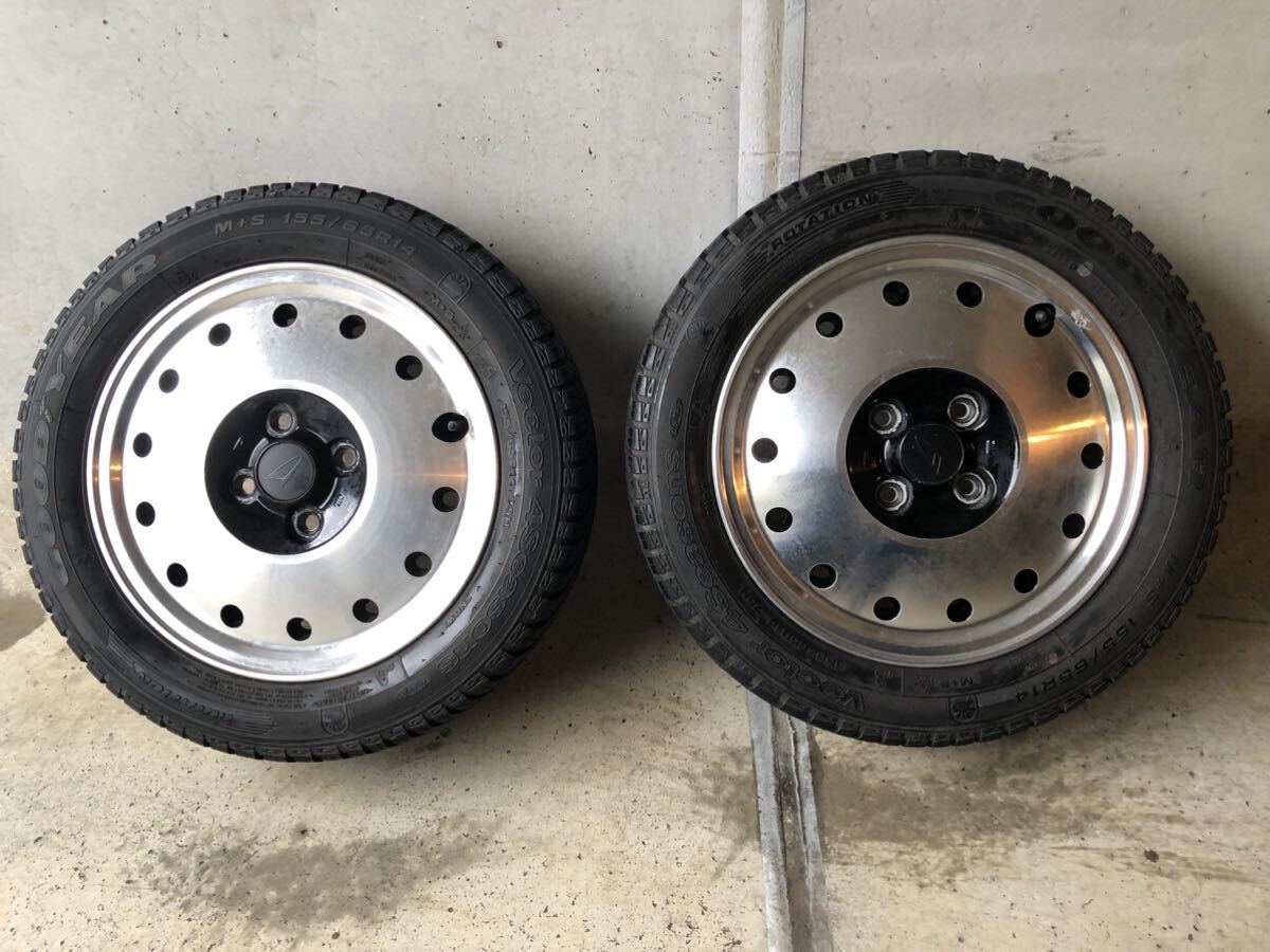 DAIHATSU ネイキッド 純正 アルミホイール 155/65 R14 オールシーズンタイヤ ②(その他)｜売買されたオークション情報、yahooの商品情報をアーカイブ公開 - オークファン ...