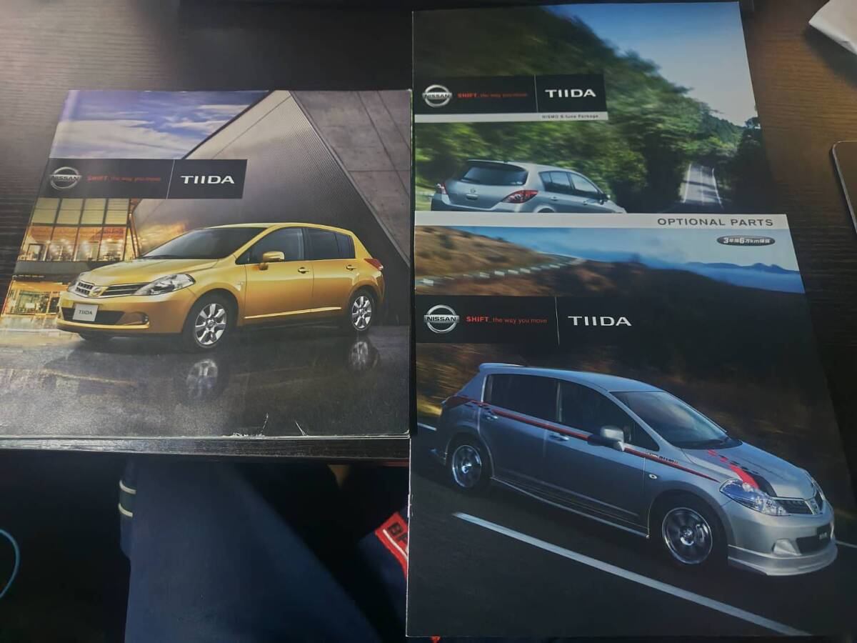 Yahoo!オークション - 日産 tiida カタログ オプションカタログ