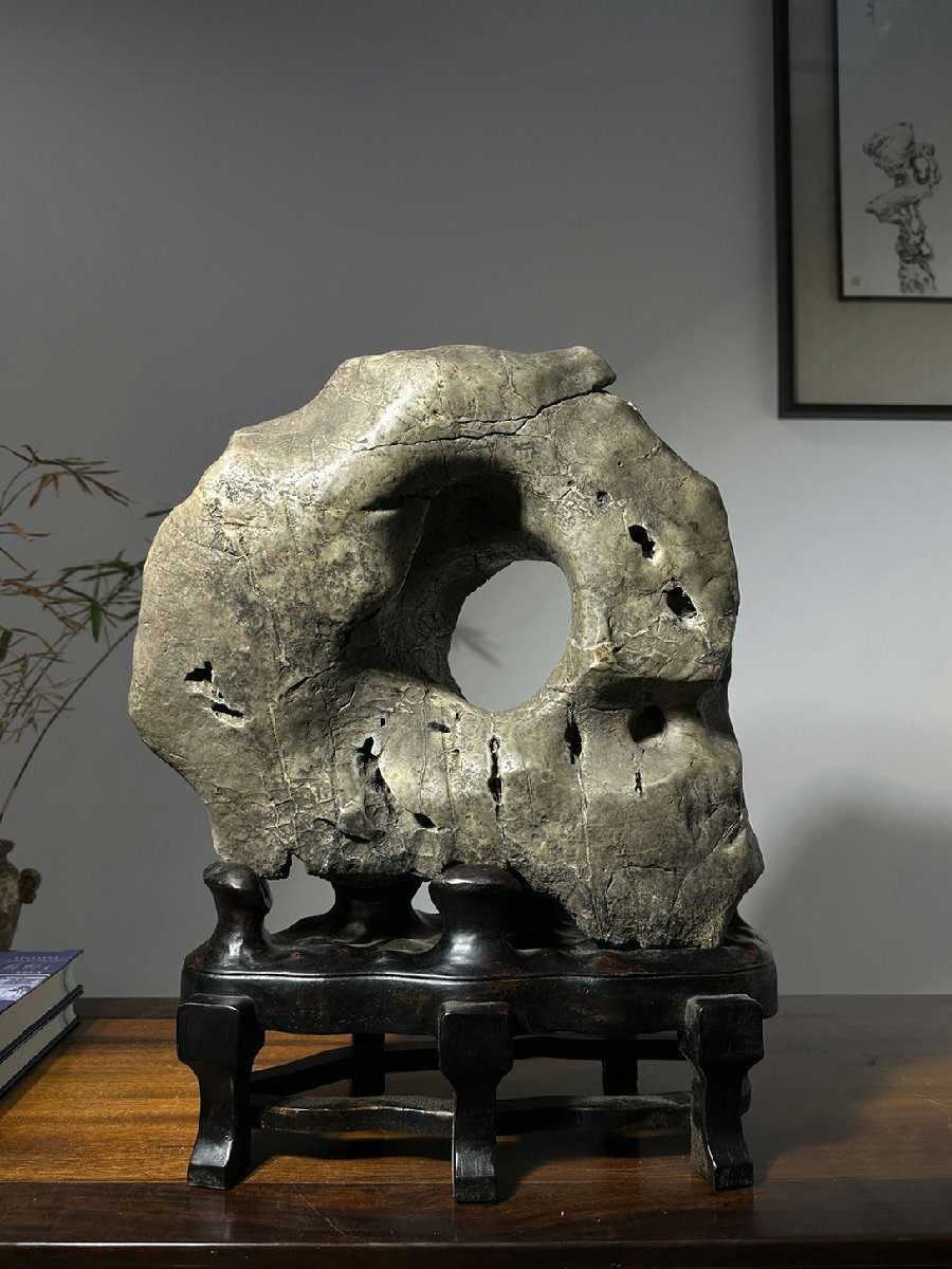 Yahoo!オークション - 観心・時代旧蔵 C636清時代 太湖石・時代物・天...