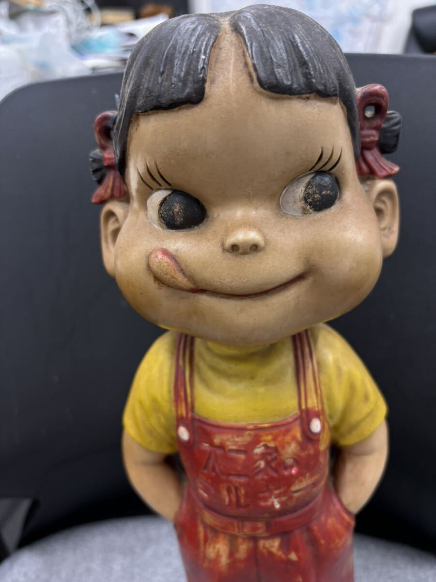 Yahoo!オークション - 【アンティーク】首振りペコちゃん 1950年代 非...