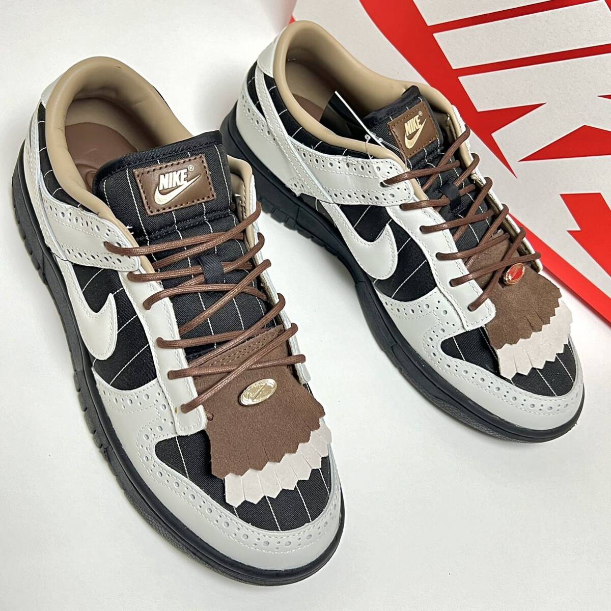 27cm 新品 NIKE 高級 ドレスシューズ風 ダンク ロー ナイキ DUNK 27cm 新品 NIKE 高級 ドレスシューズ風 ダンク ロー ナイキ DUNK