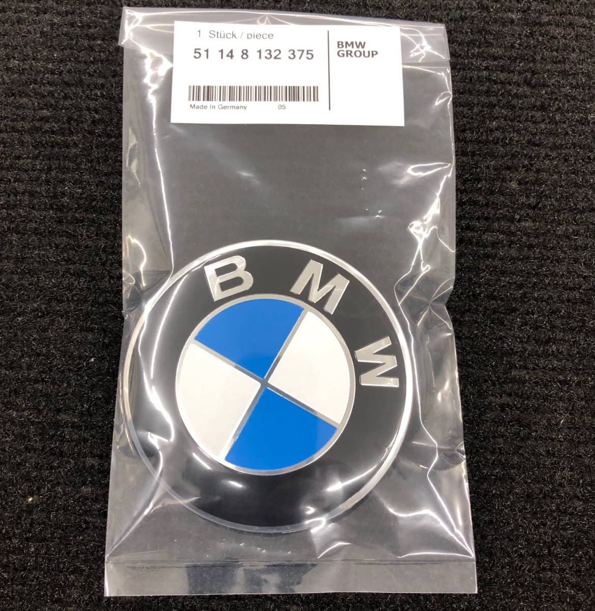 Yahoo!オークション - BMW 82mm ブルー・ホワイト プロペラ ボンネット...