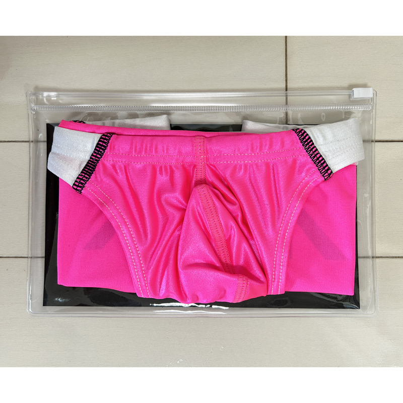 AQUXAQUX 競パン ポロパン 水着 スイムウェア ピンク XLサイズ AQUXAQUX 競パン ポロパン 水着 スイムウェア ピンク XLサイズ