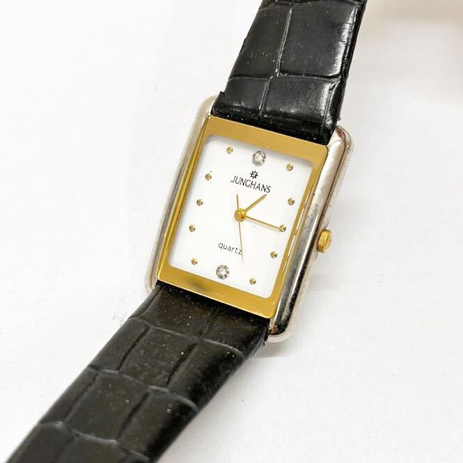 Yahoo!オークション - 1479 JUNGHANS JY-807M ユンハンス クォーツ 腕...