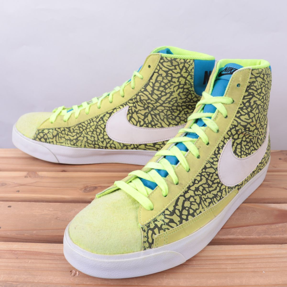 Yahoo!オークション - z3988 ナイキ ブレーザー ミッド US11 29.0cm/黄...