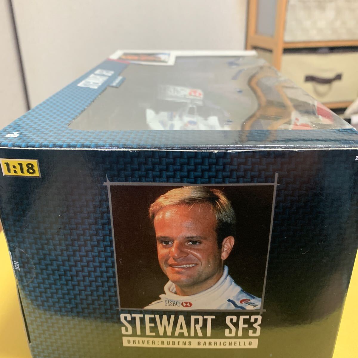 Yahoo!オークション - 1/18Hot Wheels STEWART SF3 Rバリチェロ