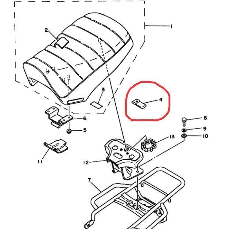 Yahoo!オークション - YAMAHA POCKE QA50 4U1 4U2 純正車載工具 未使用...
