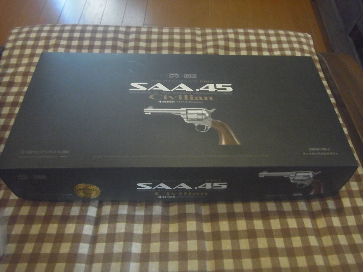 Yahoo!オークション - 東京マルイ10歳以上用 エアーリボルバー PRO SAA...