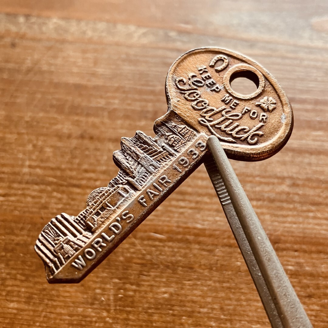 Good Luck Key/'1933/シカゴ万博/本物/グッドラックキー Good Luck Key/'1933/シカゴ万博/本物/グッドラックキー