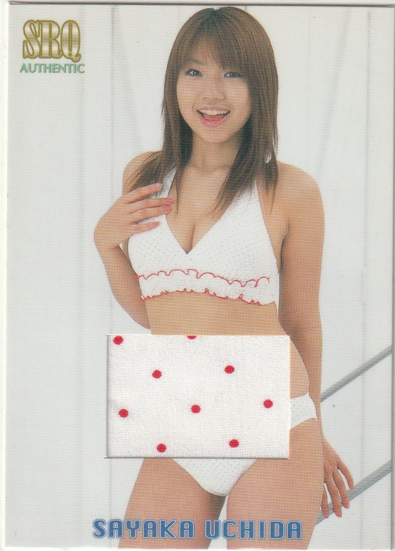 Yahoo!オークション - SRQ03メモリアル 内田さやか 水着ジャージカード...