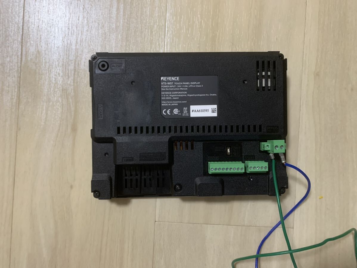 Yahoo!オークション - タッチパネル VT5-W07 動作保証 金具付き