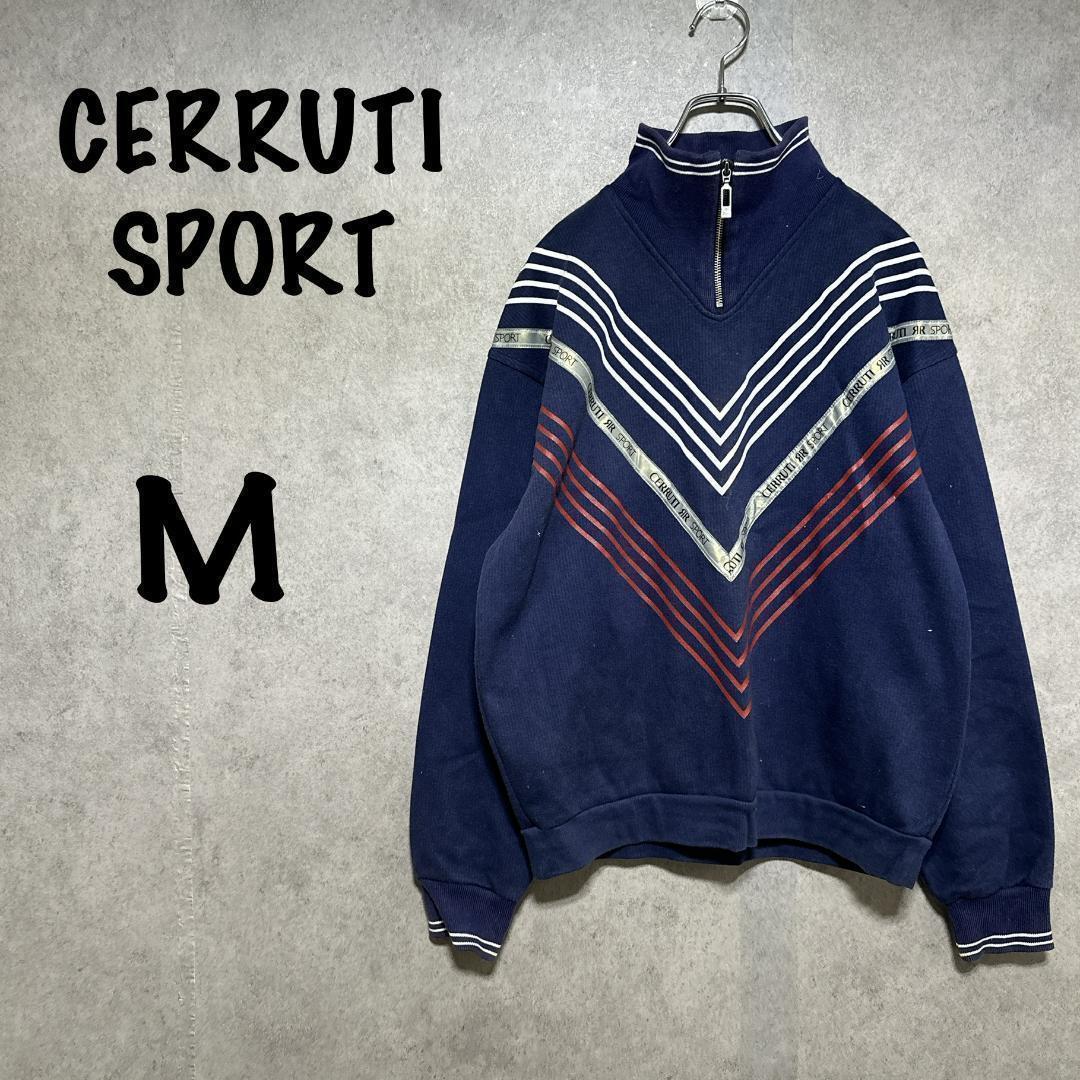Yahoo!オークション - 【CERRUTI SPORT】（M）ハーフジップスウェット ...