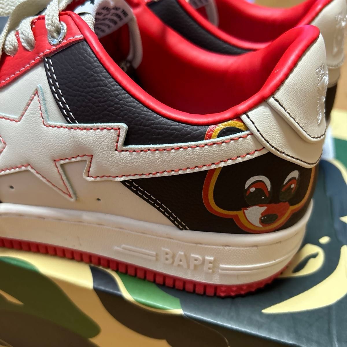 A Bathing Ape Bape Sta Low Bapesta カニエモデル 26 5 箱付き A Bathing Ape Bape Sta Low Bapesta カニエモデル 26 5 箱付き