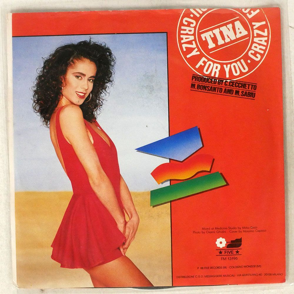 Yahoo!オークション - TINA/CRAZY FOR YOU/FIVE FM13196 7