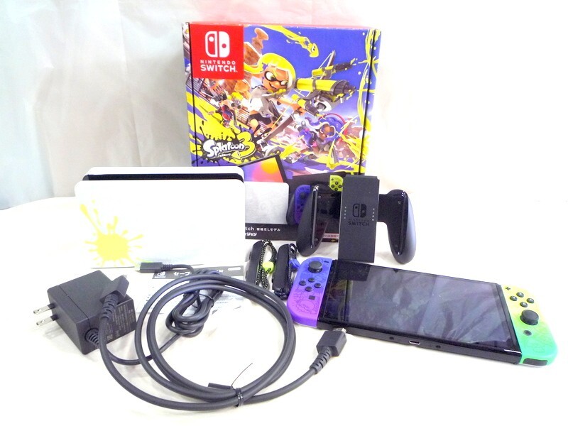 Yahoo!オークション - 1000円スタート ゲーム機 SWITCH 有機ELモデル ...