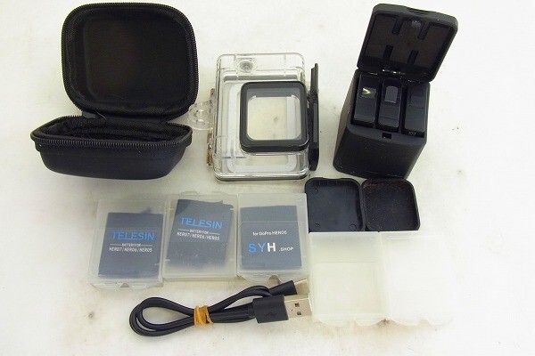 Yahoo!オークション - U767-Y25-3683 Go Pro HERO5 ゴープロ デジタル...