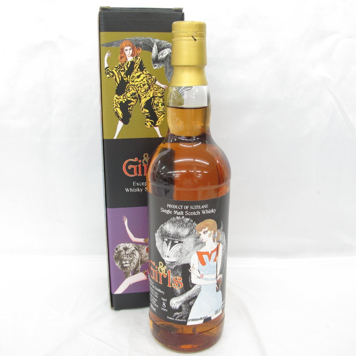 1円 未開栓 ウィスク イー カリラ 8年 2012-2020 ＆Girls アンドガールズ ウイスキー 700ml 59.2％ 箱付 11618597 0712(日本)｜売買された ...