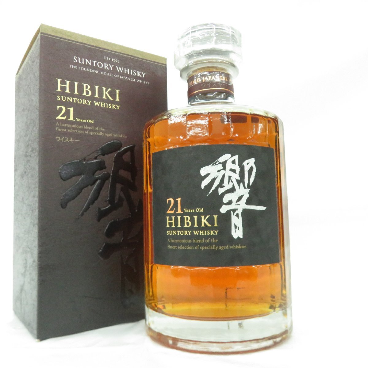 未開栓 SUNTORY サントリー 響 HIBIKI 21年 ウイスキー 700ml 43% 箱付 11622085 0708(日本)｜売買されたオークション情報、yahooの商品情報を ...