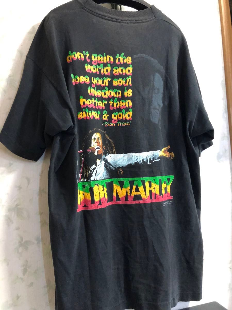 90s Bob Marley ボブ・マーリー フルーツオブザルーム Tシャツ 90s Bob Marley ボブ・マーリー フルーツオブザルーム Tシャツ