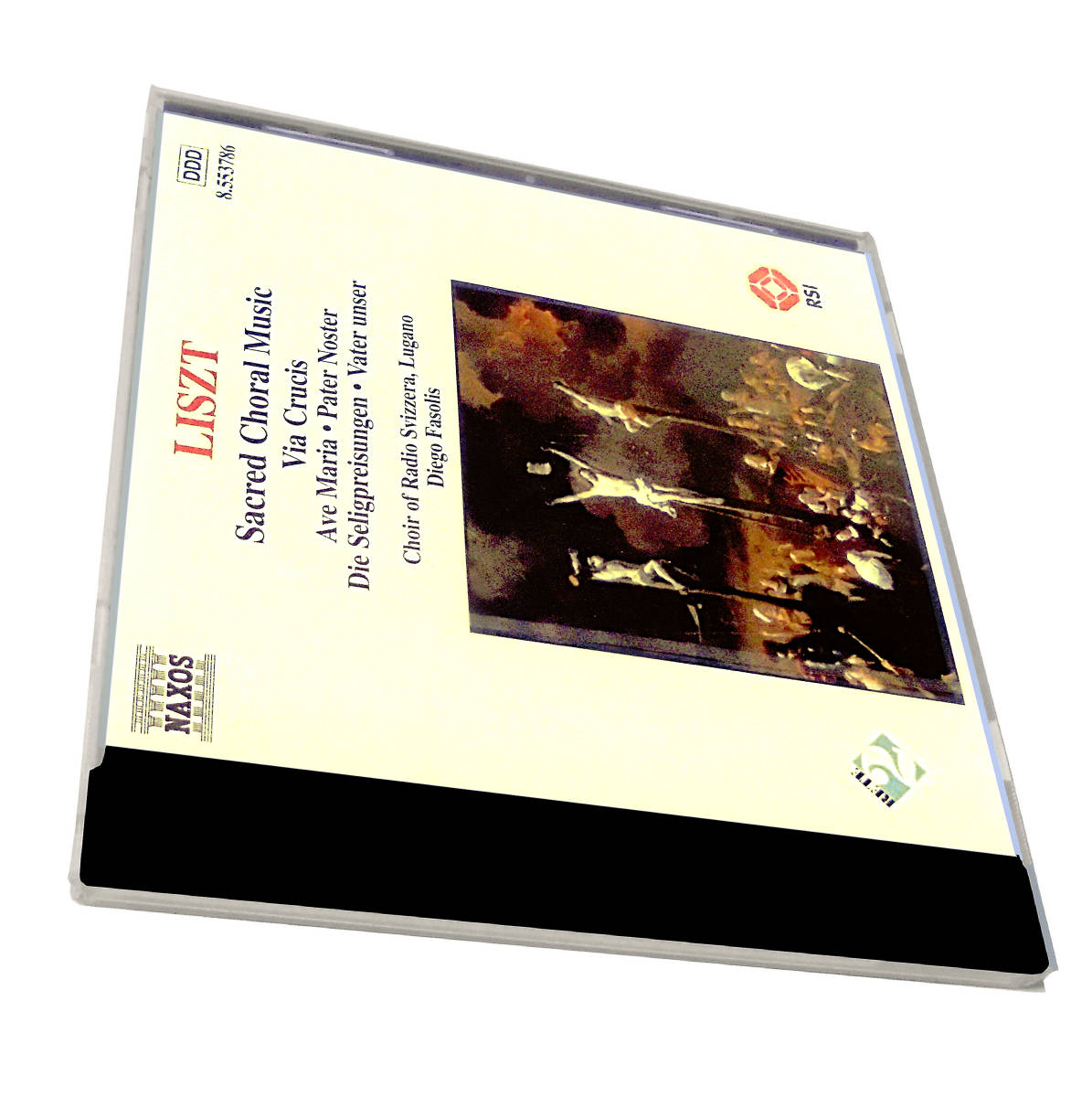 NAXOSアヴェ マリア ファソリス フランツ リスト宗教的合唱曲集FRANZ LISZT Sacred Choral Music Via Crucis Ave Maria DIEGO ...