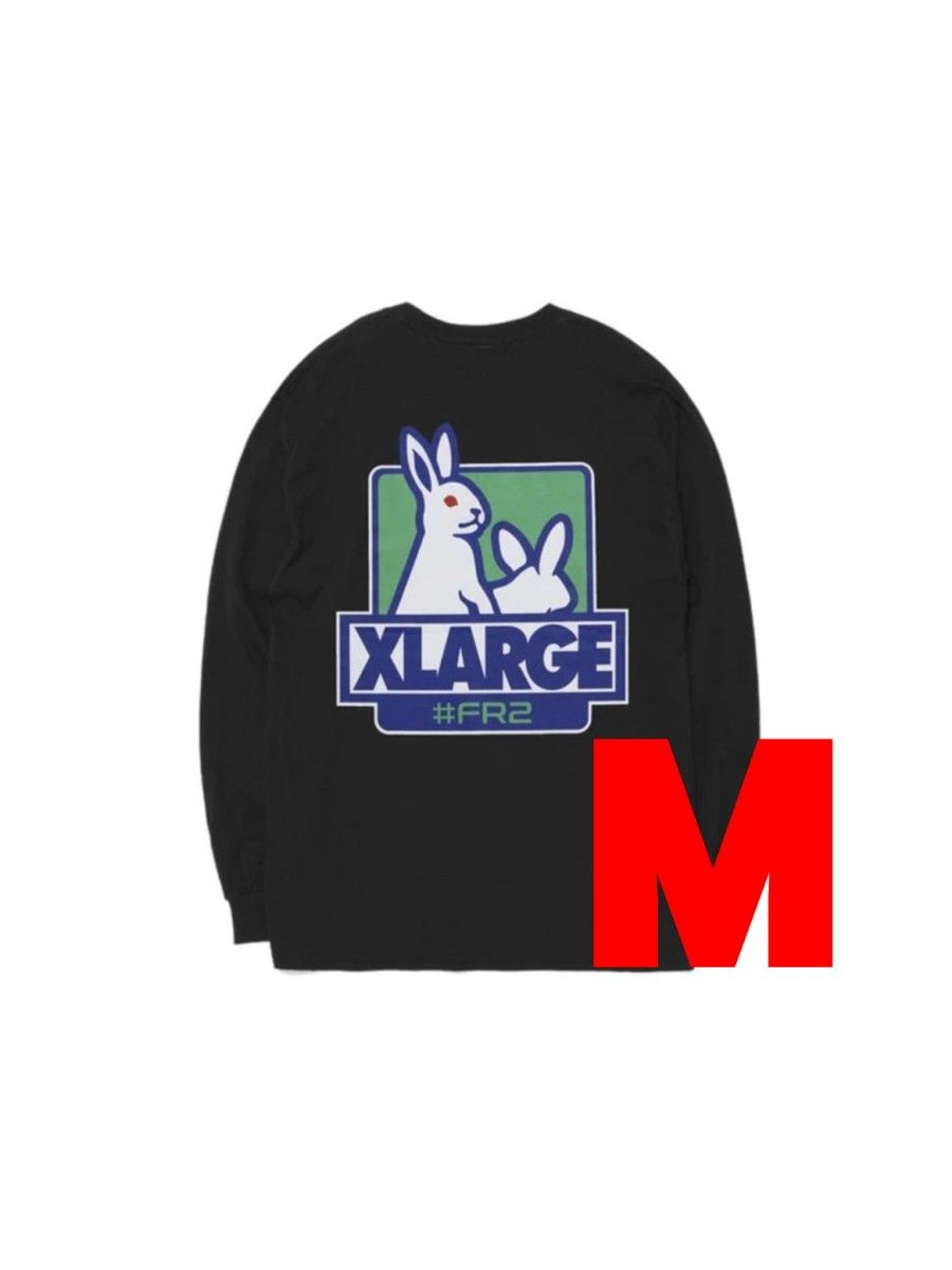 限定コラボ】#FR2×Xlarge ビッグロゴ ロンT 即完売 入手困難 限定コラボ】#FR2×Xlarge ビッグロゴ ロンT 即完売 入手困難