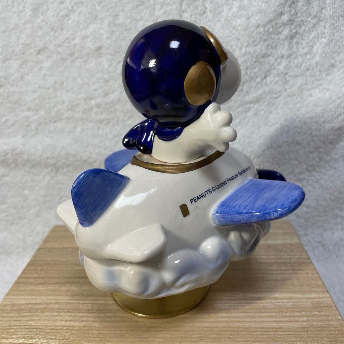 新品同様】スヌーピー オルゴール SNOOPY 飛行機 パイロット 新品同様】スヌーピー オルゴール SNOOPY 飛行機 パイロット