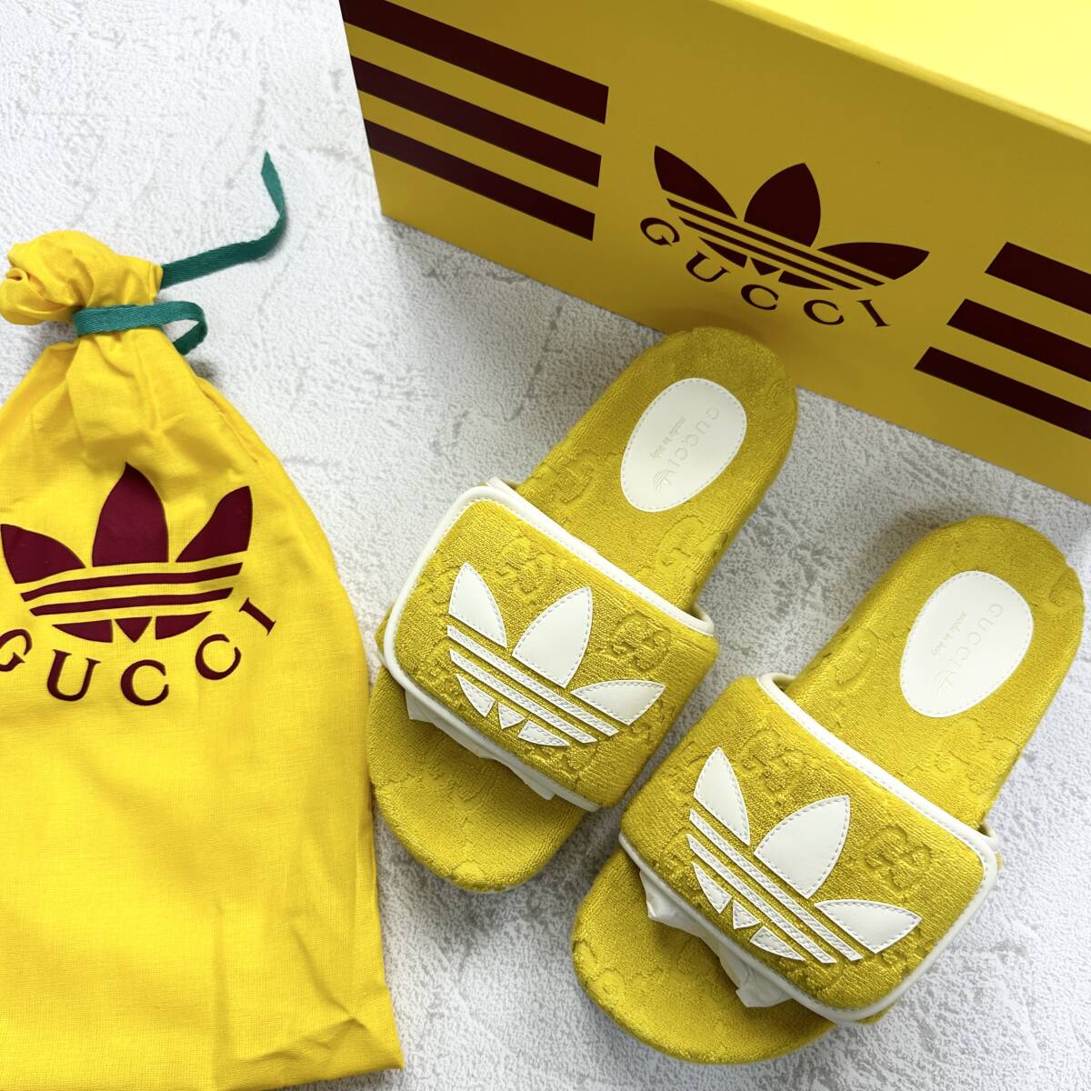 26 0cm 新品未使用 グッチ アディダス サンダル GUCCI adidas 26 0cm 新品未使用 グッチ アディダス サンダル GUCCI adidas