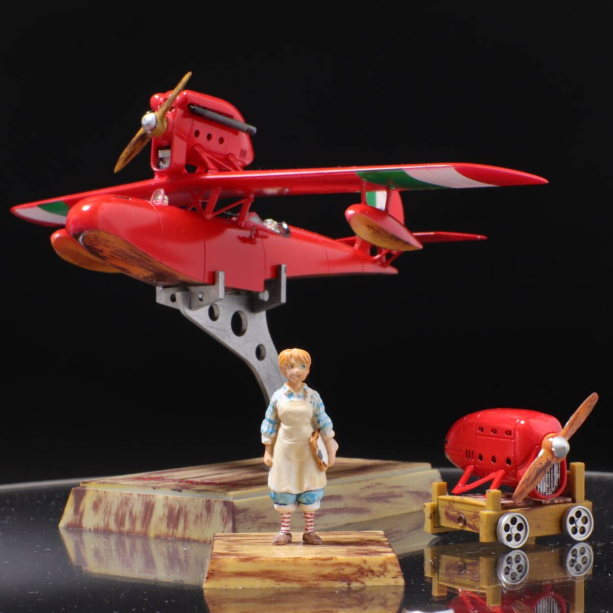 Yahoo!オークション - ファインモールド 紅の豚 サボイアS.21F 原作版...