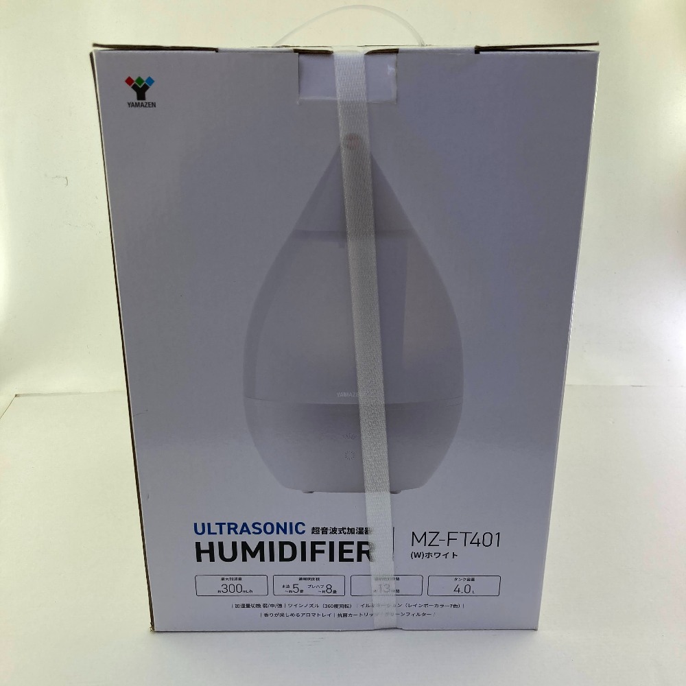 Yahoo!オークション - 03w02960 山善 超音波式加湿器 MZ-FT401 ホワイ...