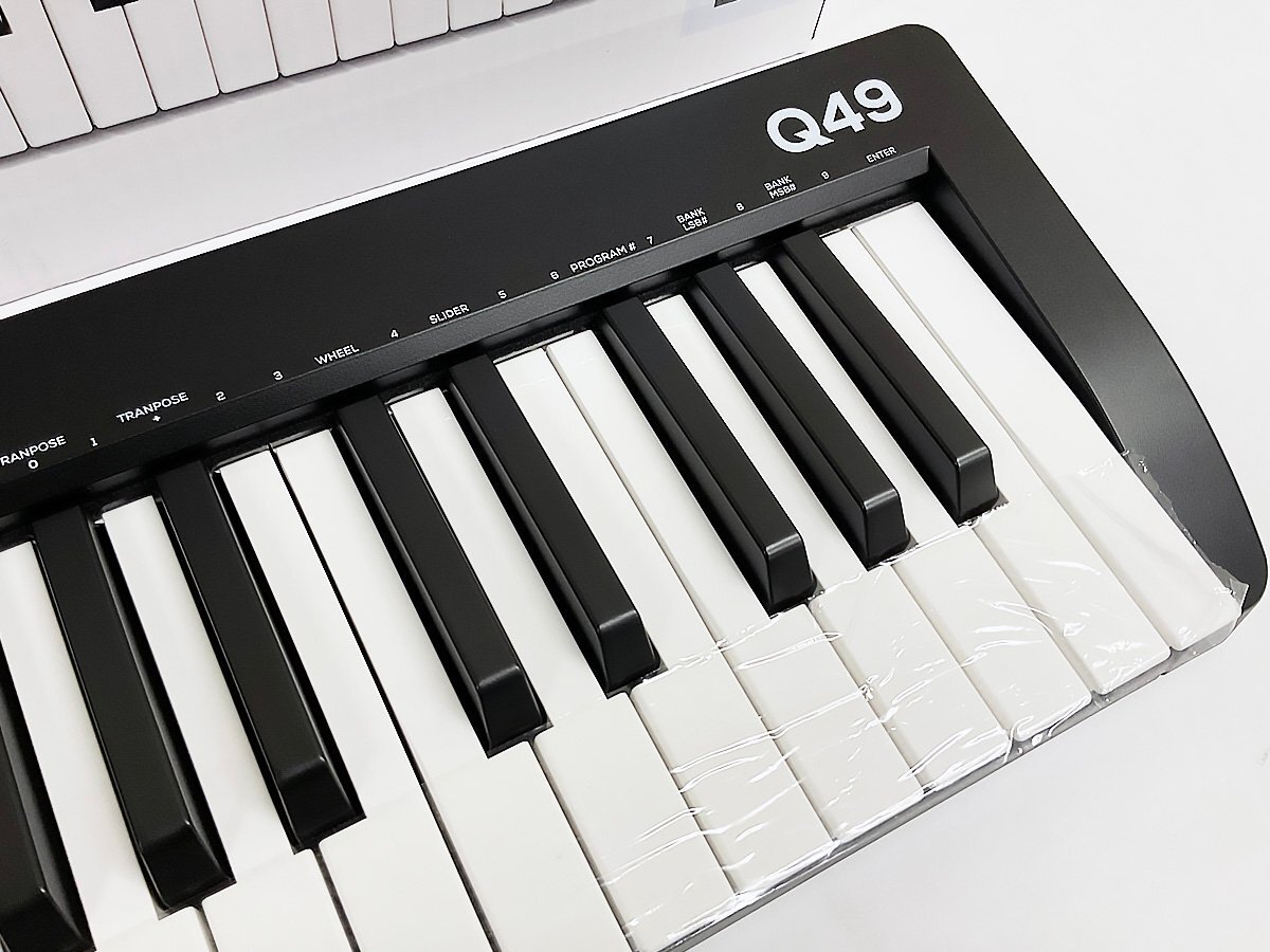 Yahoo!オークション - Alesis Q49 Qシリーズ フルサイズ 49鍵 USB MIDI...