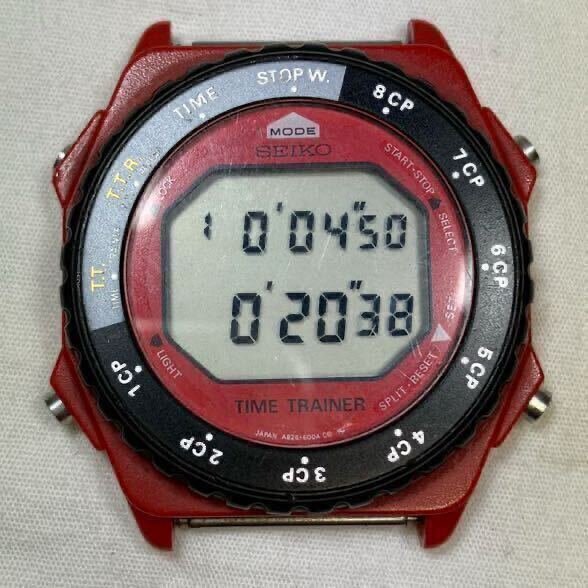 Yahoo!オークション - SEIKO タイム トレーナー 赤 A826-6000 Yahoo!オークション - SEIKO タイム トレーナー 赤 A826-6000