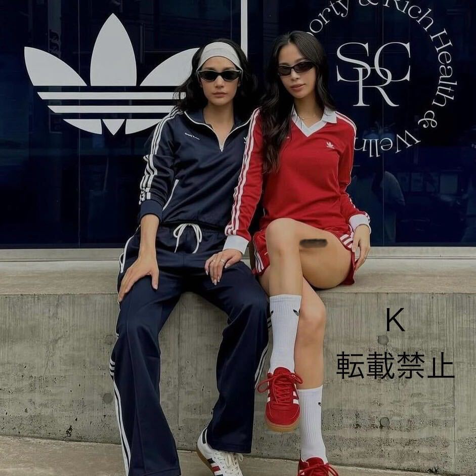 adidas sporty&rich サッカージャージ レッド M アディダス adidas sporty&rich サッカージャージ レッド M アディダス
