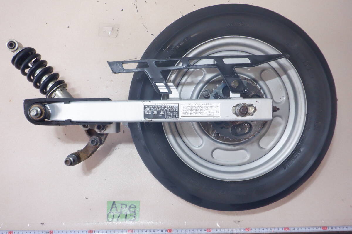 Yahoo!オークション - 0713 エイプ エイプ100 スイングアーム ホイール...