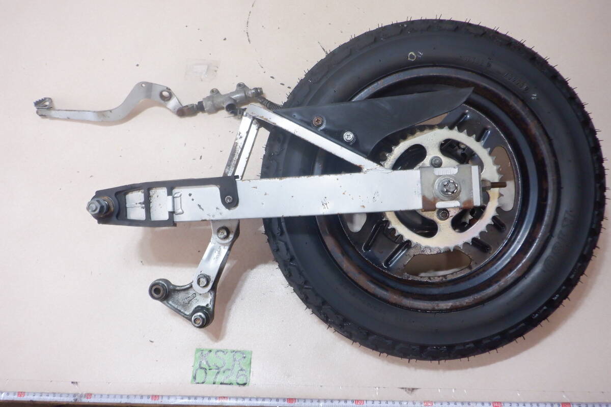 Yahoo!オークション - 0726 KSR KSR80 スイングアーム ホイール セット...