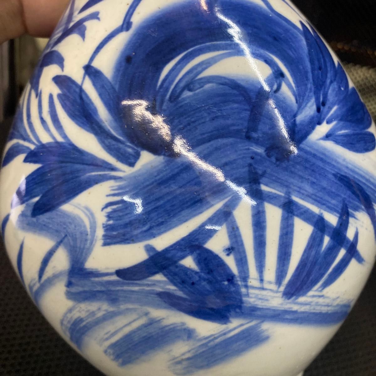 古伊万里 染付 花瓶 花器 花入 徳利 酒器 置物 壺 壷 花模様 古伊万里 染付 花瓶 花器 花入 徳利 酒器 置物 壺 壷 花模様