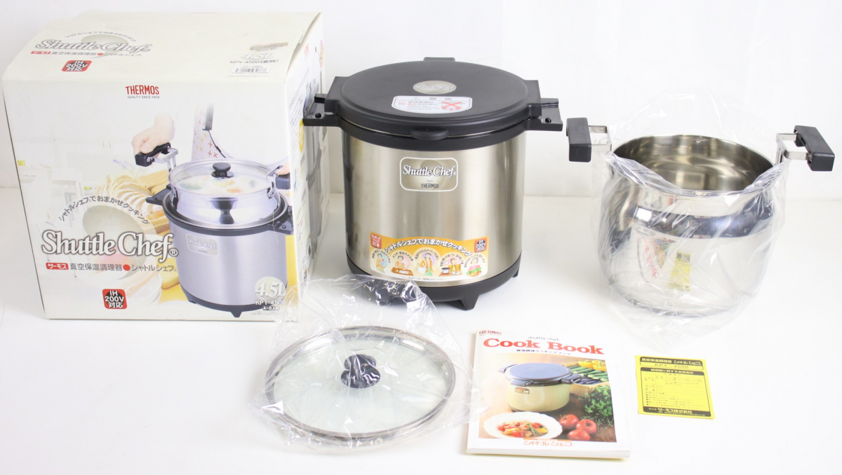 Yahoo!オークション - THERMOS サーモス シャトルシェフ KPY-4500 IH20...