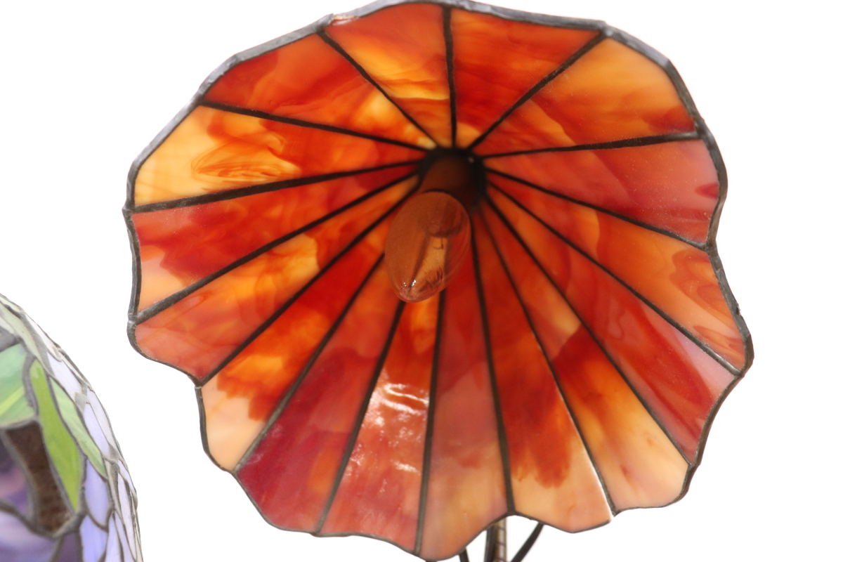 Yahoo!オークション - ステンドグラス 照明 まとめ 3点 レトロ証明 ア...