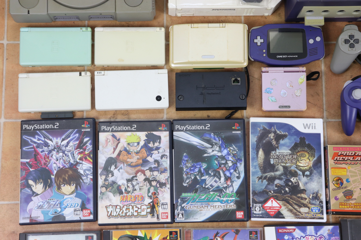 ゲームまとめ Nintendo ゲームボーイアドバンスSP PS2 DS DSLight ゲームボーイ ゲームキューブ GameBoy GameCube _HJJ_B0710-J015(テレビ ...