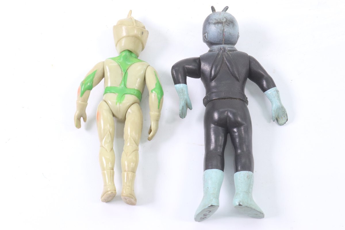 7点 仮面ライダー サンダーマスク ウルトラマン 月光仮面 流星人間ゾーン 黄金バット 等 ソフビ 人形 ビンテージ まとめ売り 6923-KS(ウルトラマン)｜売買されたオークション情報 ...