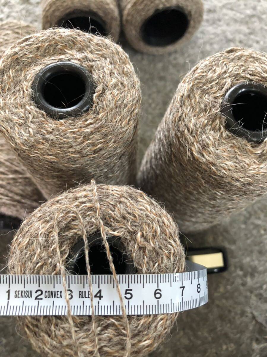 Yahoo!オークション - 貴重 高級ウール100％ 番手1/6x1/16【10035 ツィ...