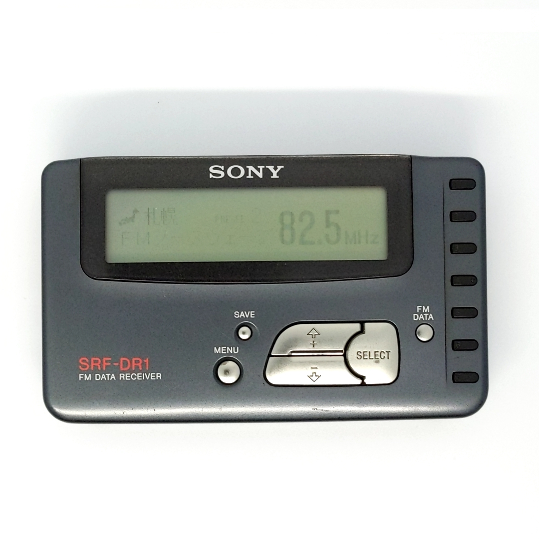 Yahoo!オークション - SONY SRF-DR1 FMラジオ 見えるラジオ ソニー FM...