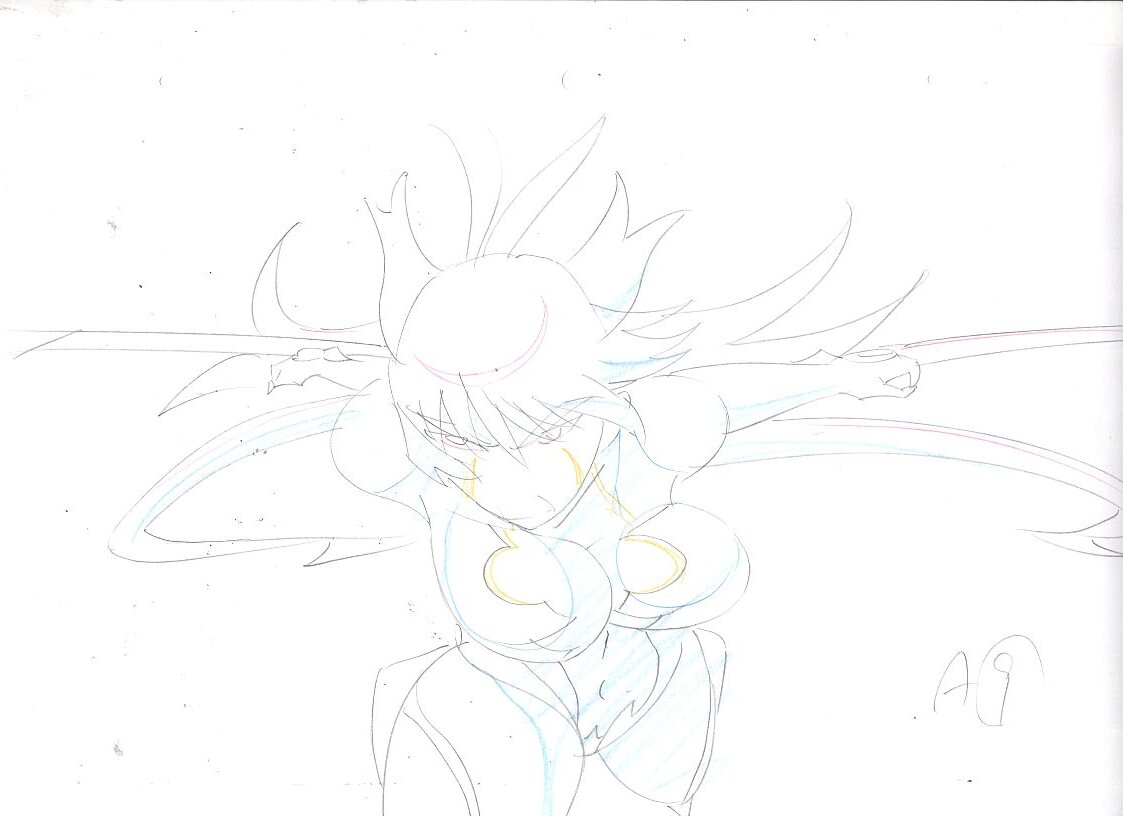 Yahoo!オークション - セル画 ウィッチブレイド GONZO 原動画69枚セッ...