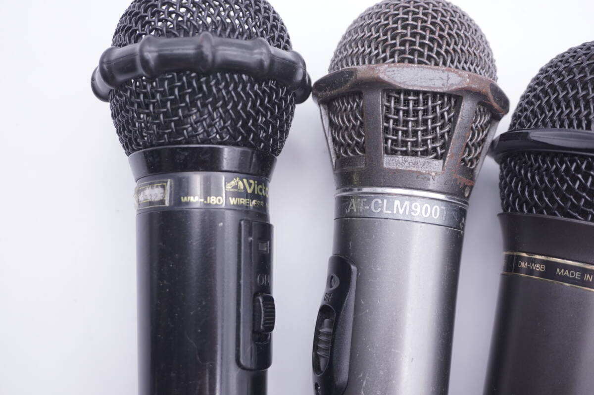 4本セット パイオニア x2 ビクター テクニカ 業務用 カラオケ マイク DM-W5A DM-W5B WM-J80 AT-CLM900T(カラオケ機器)｜売買されたオークション情報 ...
