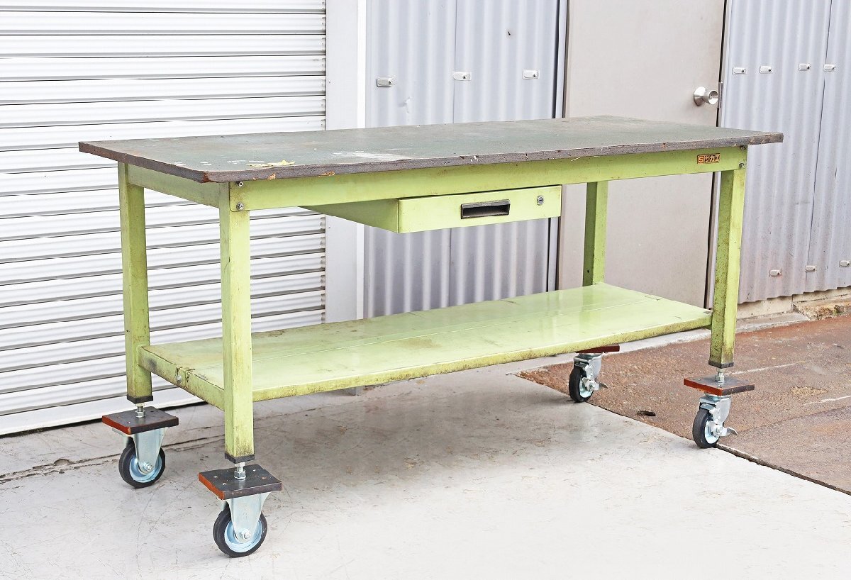 7131C24 SAKAE サカエ 作業台 引き出し付き 梱包台 テーブル 机 軽作業台(作業台)｜売買されたオークション情報、yahooの商品情報をアーカイブ公開 - オークファン ...