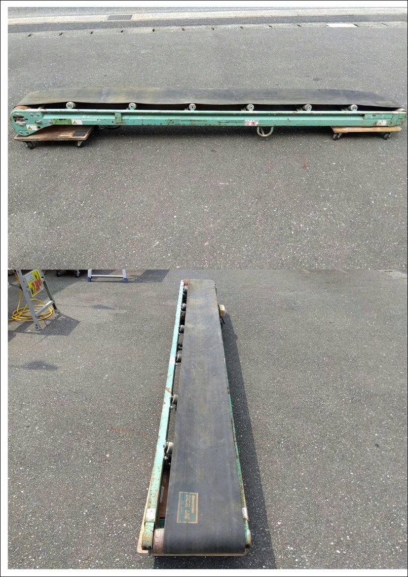 Yahoo!オークション - 三機工業 エスコン ベルトコンベア SBT 30 2台...