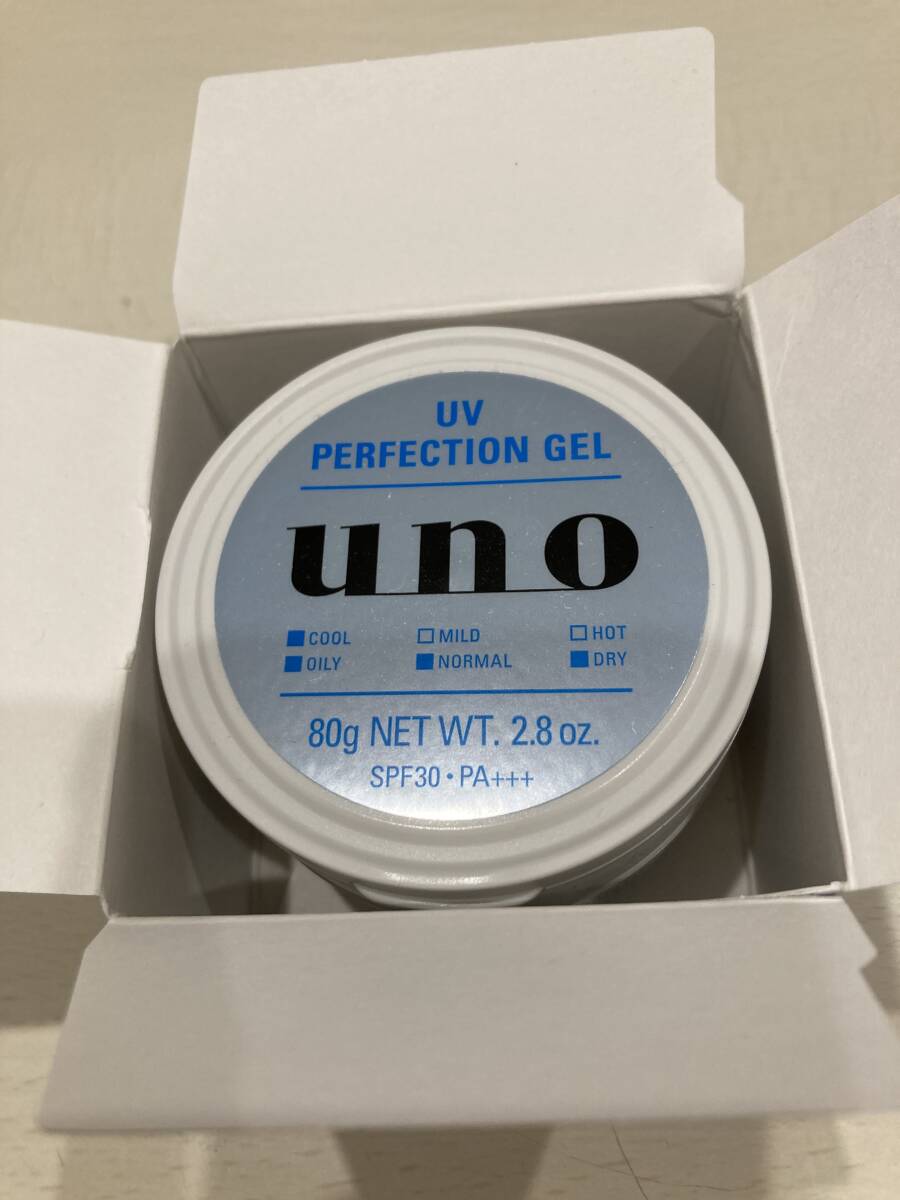 Yahoo!オークション - 資生堂 UNO UVパーフェクションジェル 80g メン...